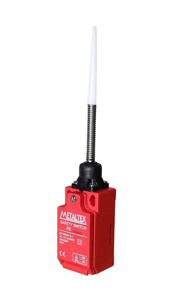 Fines de carrera de seguridad IP67 plástico 3A/250VCA serie FS95 ...