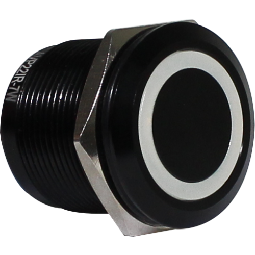 Botón antivandálico retentivo iluminado 19mm Serie AVI-R | Zona Industrial