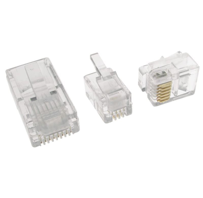 Conector modular RJ45, RJ12, RJ11, RJ9, RJ50 serie TM | Automatización ...