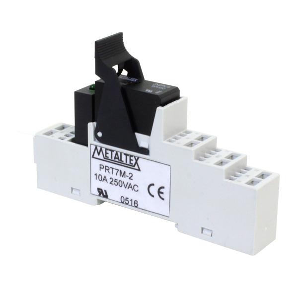 Interfaz de relé riel DIN libre mantenimiento 8A DPDT serie PRXM ...