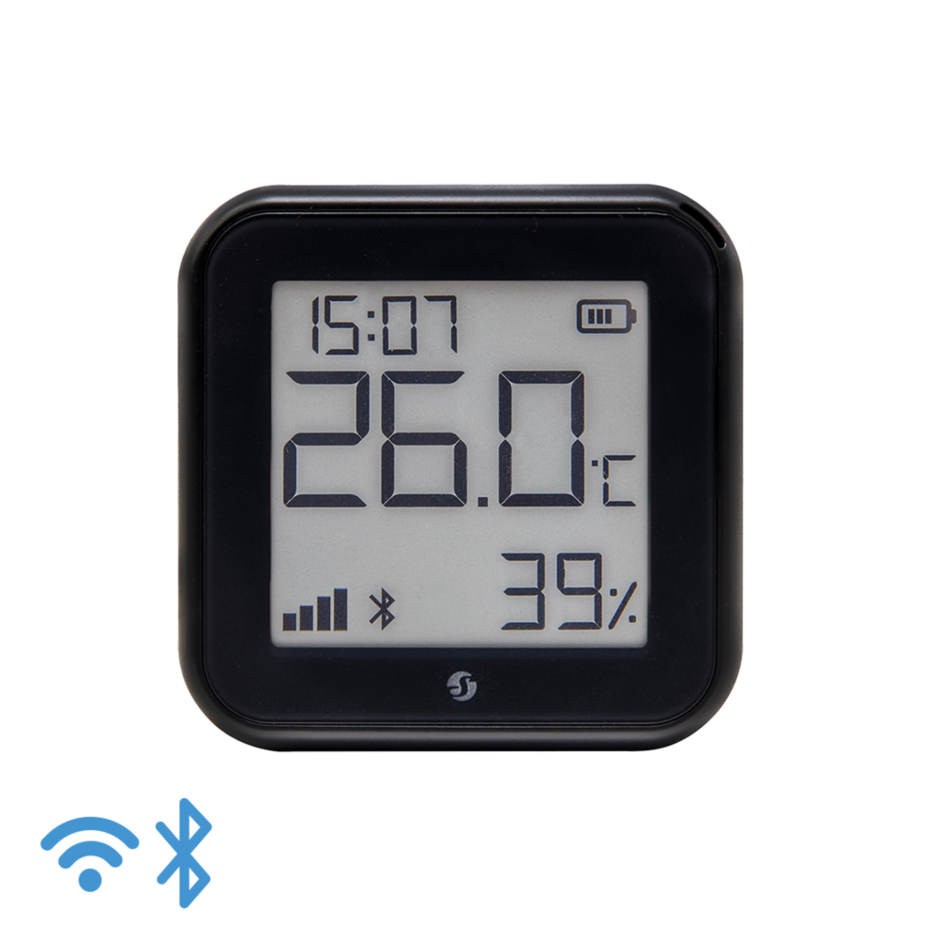 Sensor de temperatura y humedad con display WiFi y Bluetooth ...