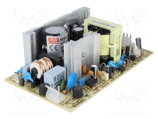 Fuente de Poder Mean Well Fuente de Poder Dual-OUT 5V/12V 7A/3.2A 61.1W ...