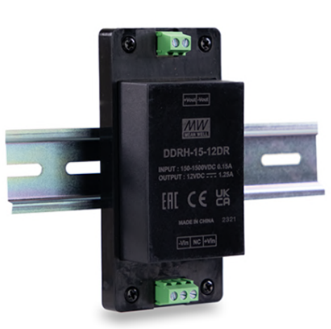 Fuente de Poder Mean Well Conversor DC-DC riel din entrada 150 a ...