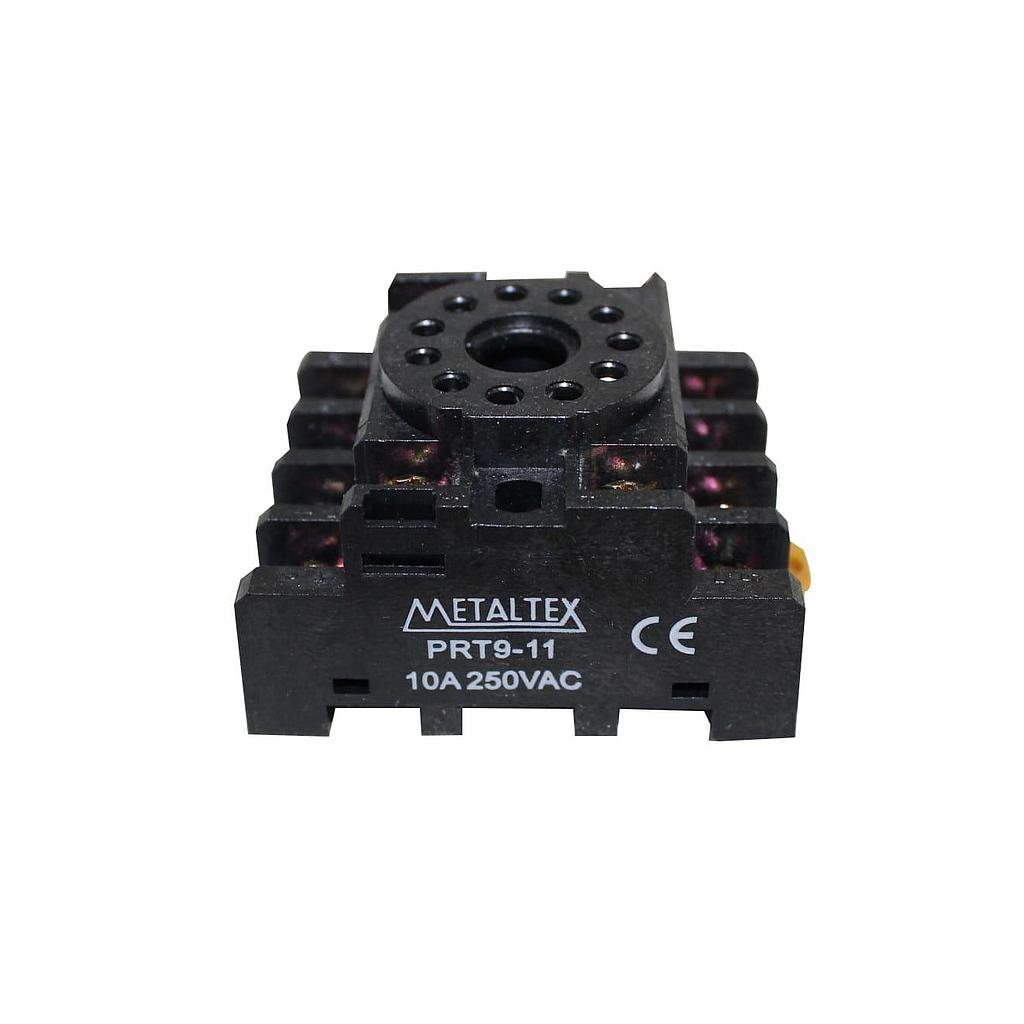 Zócalo 11 pines para Riel DIN | Automatización Industrial en Chile ...