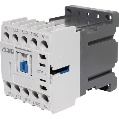 Mini contactor tripolar 15A AC3 serie CTM16 | Automatización Industrial ...
