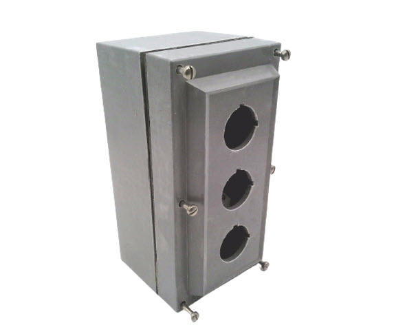 Push Button Enclosure,Three 30mm Push Button hole, Type 4/4X/13 | Zona ...