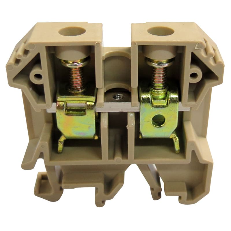 Borneras riel din 16mm² 82A con tornillo de fijación Serie M ...