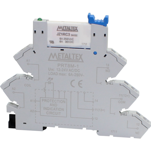 Interfaz de relé riel DIN 6.2mm contacto alta capacidad AgSnO2 serie ...