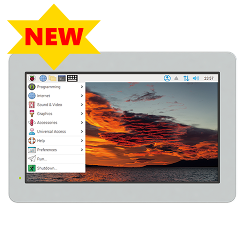 CPi-C070WR4C - Panel Táctil Industrial 7" con Raspberry Pi 4