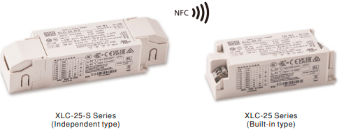 Controlador LED MEAN WELL XLC-25-B 25W | Regulable 3 en 1 IP67 Multietapa